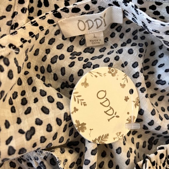 ODDY | Tops | Nwt Oddy Embroidered Flowy Top | Poshmark